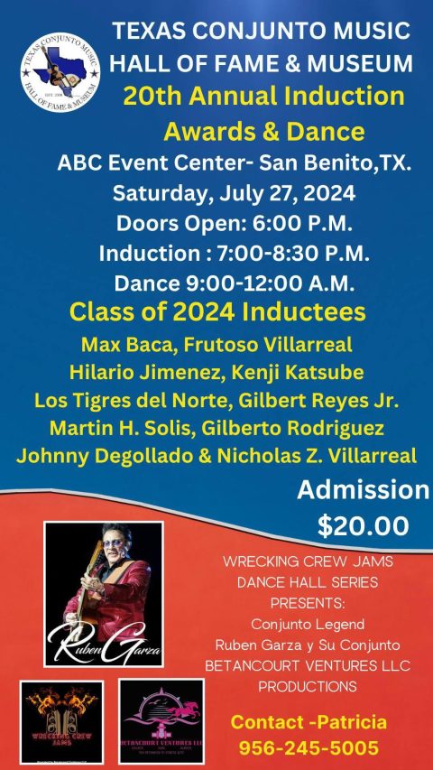 Hohner Celebrates Induction Of Gilbert Reyes Into Conjunto Hall Of Fame ...